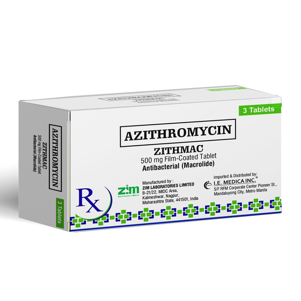 ZITHMAC – Antibacterial (Macrolide) - IE Medica Inc.